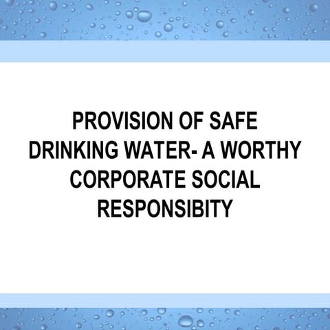 Public health Safe drinking water tool for rural areas.ppt