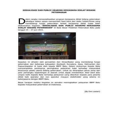 Public hearing web | PDF