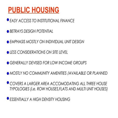 Group housing case study | PPTX