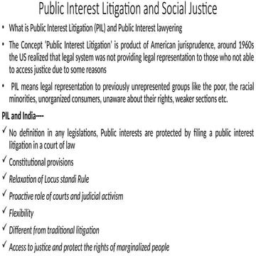 Public Interest Litigation and Social Justice.pptx