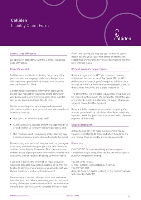 Gst declaration format | DOCX