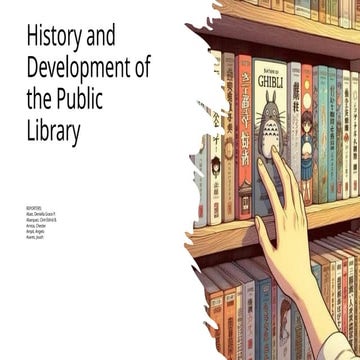 Types of Libraries and their functions | PDF