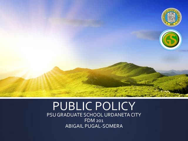 POLICY MAKING PROCESS | PPT