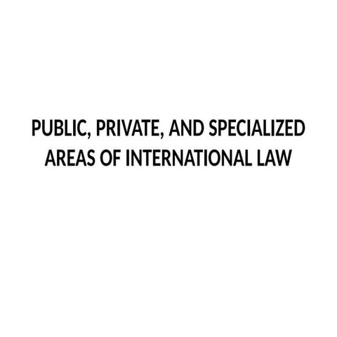 Immovable Property in Private international Law | PPTX