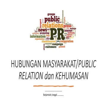 Public Relation dan Kehumasan Pemerintah Daerah.pptx