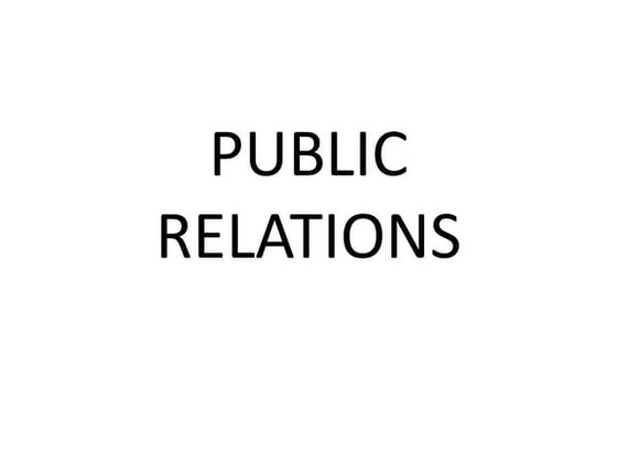Public relation.ppt