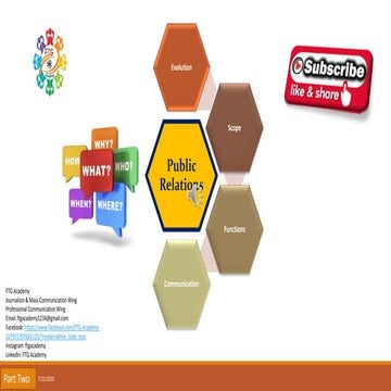 Public relations part 2 | PPTX