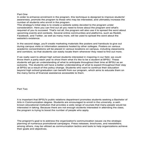 Public Relations plan for the BA communication program of BPSU.docx