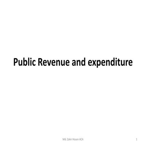 public revenue and expenditure.ppt