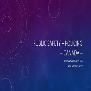 Public safety - Canada | PPTX
