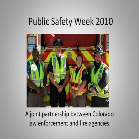 Traffic Safety for Emergency Responders | PPTX