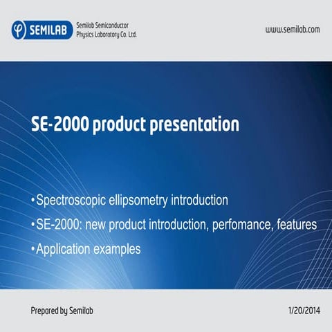 (Public) se 2000-presentation_20140120 | PDF