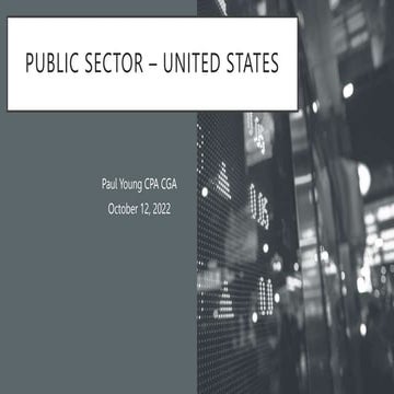 Public Sector - United States - How to Transform Government - September ...