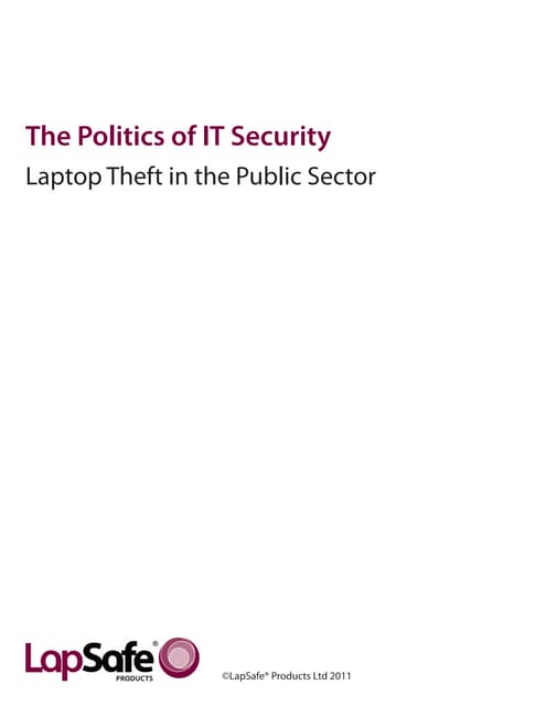 Laptop theft infographic | PDF