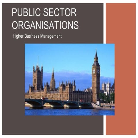 7. Public sector organisations (part 1) - Bus Man CFE Higher | PPTX ...