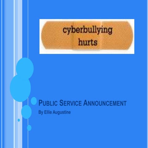 Cyber bulling | PPTX