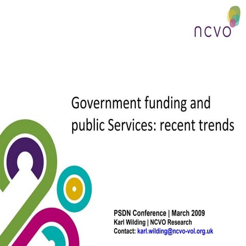 Public Services and the UK voluntary sector | PPT
