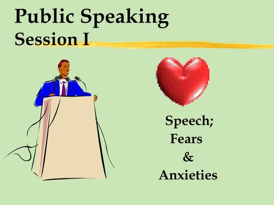 Public Speaking PowerPoint Presentation | PPT