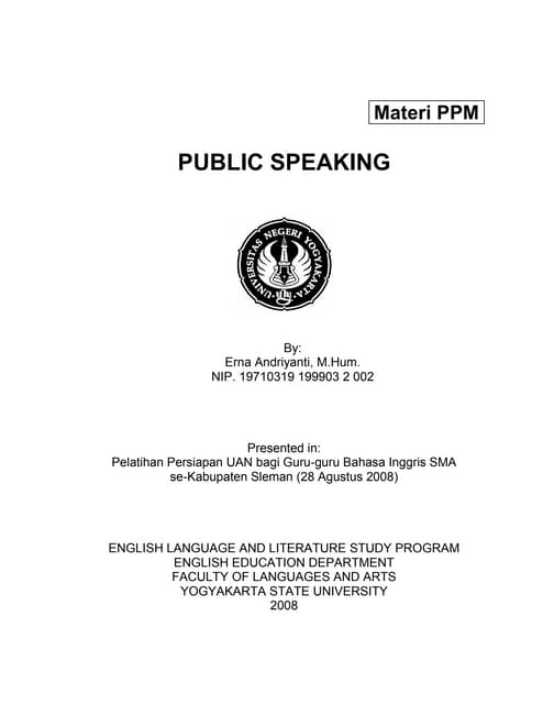 Example Script For Moderator Ppt