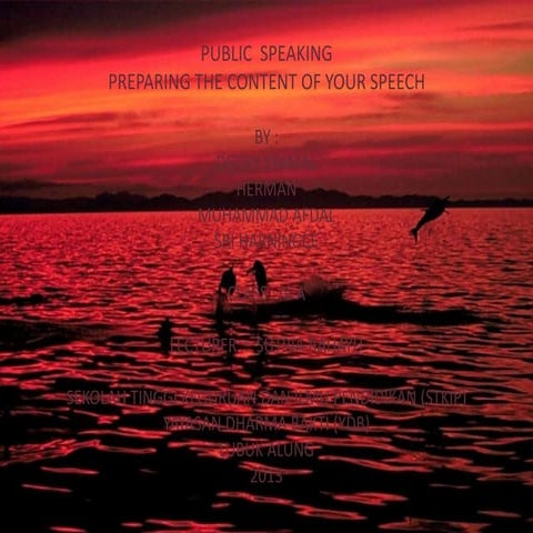 Public speaking all | PPTX