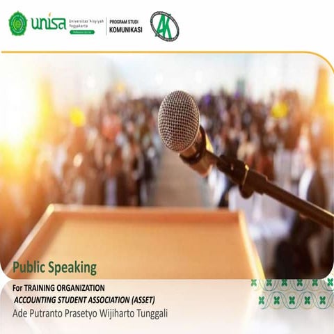 Public Speaking | PPT