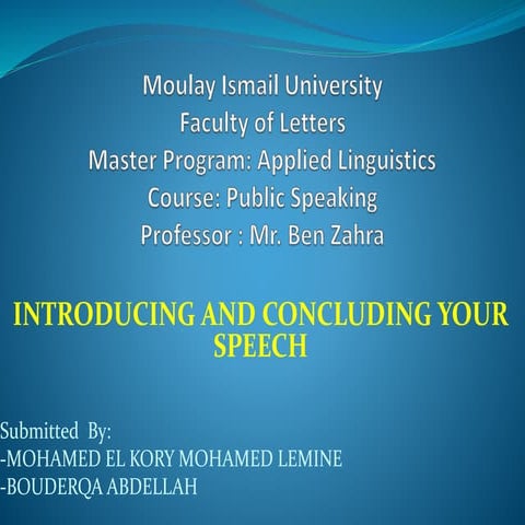 Public Speaking Ppt Pdf