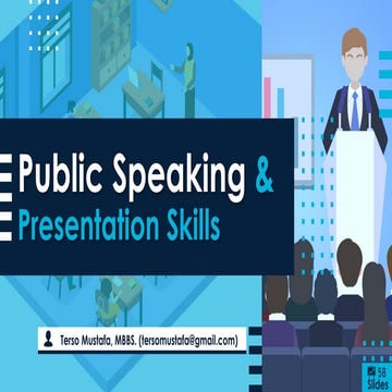 Public speaking training course improve presentation skills