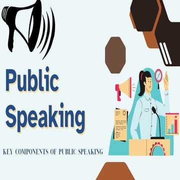 Mastering Public Speaking: Key Skills for Confident Communication | PPT