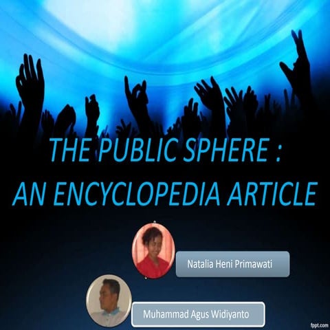 Public sphere | PPTX