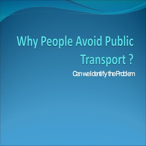 Public Transport | PPT