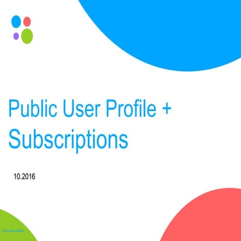 Public user profile and subscriptions on Avito | PDF