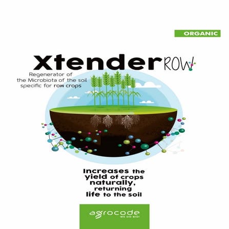 Xtender Row - Regenerator of the Microbiota of the soil specific for ...