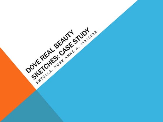 Case Study - Dove's Campaign for Real Beauty | PDF