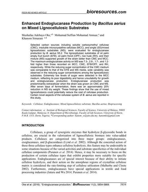 Bacterial Cellulose presentation | PPTX