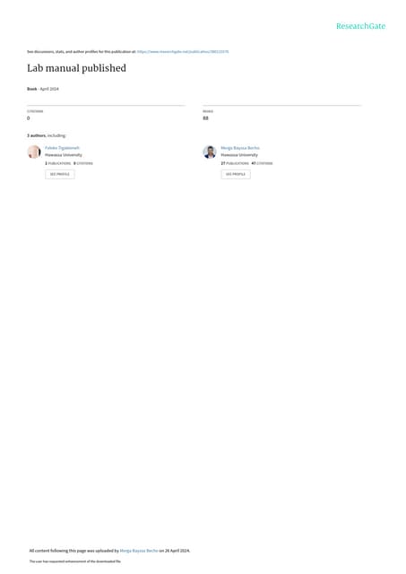 ETHICS-IN-LABORATORY-TECHNIQUES-and-MANAGEMENT-Prof-Aziba.pdf | Chemistry | Science