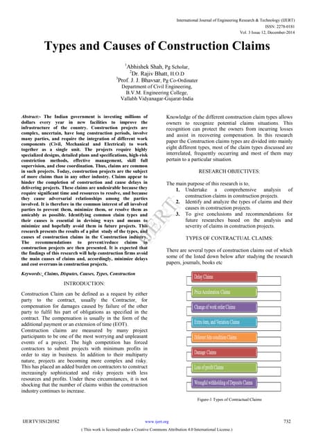 Resolving Complex Delay Claims | PDF