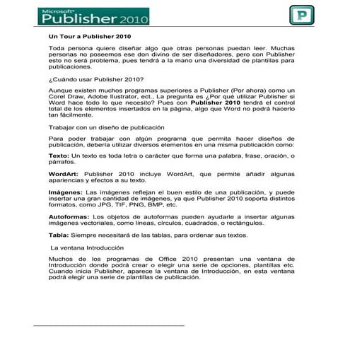 Plantillas de publisher | PPTX
