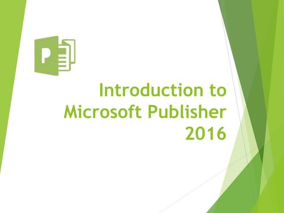 MS Publisher.ppt | Desktop Publishing | Computer Software and Applications