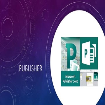 Ventana de publisher | DOCX
