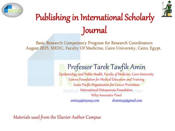 How to prepare an effective journal club | PPT