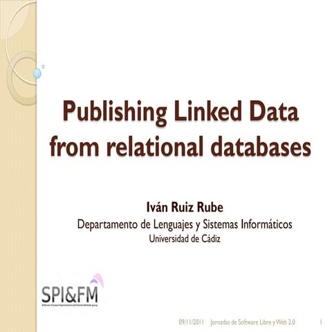 Publishing Linked Data From Relational Databases Ppt 9057
