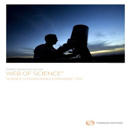 SSCI 2011 LisT | PDF