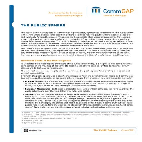 Public Sphere | PPTX
