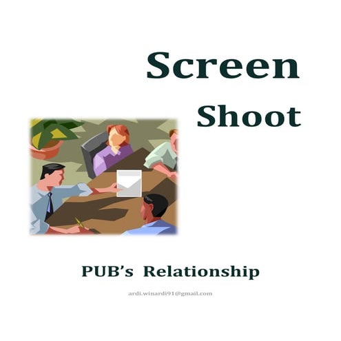 Pub's relationship screen shoot | PDF