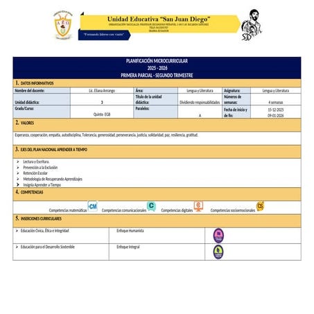 PUD 3-LENGUA Y L 5TO-2025-2026.docx hjhhhh | DOCX