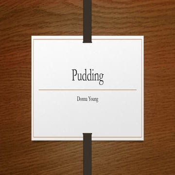 Pudding | PPT