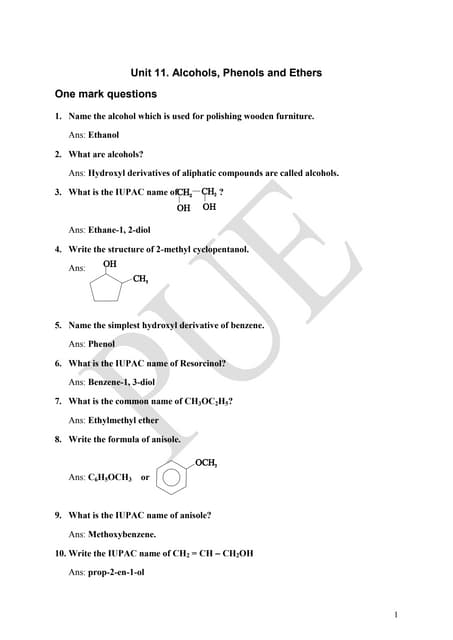 ORGANIC CHEMISTRY REASONING QUESTIONS | PPT