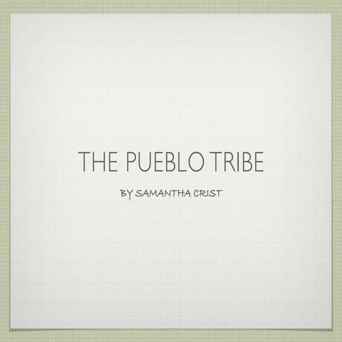 Pueblo | PPT