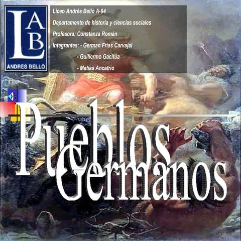 Mapas de los reinos germanos | PDF