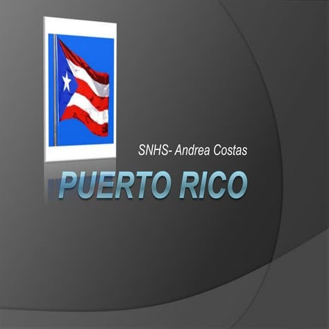 Puerto Rico Cultura | PPTX